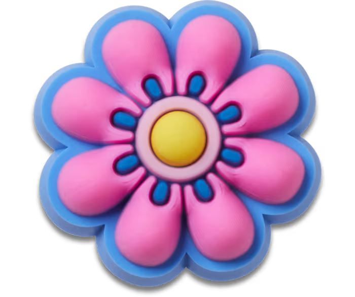 Tiny Pink And Yellow Flower – Crocs Lebanon